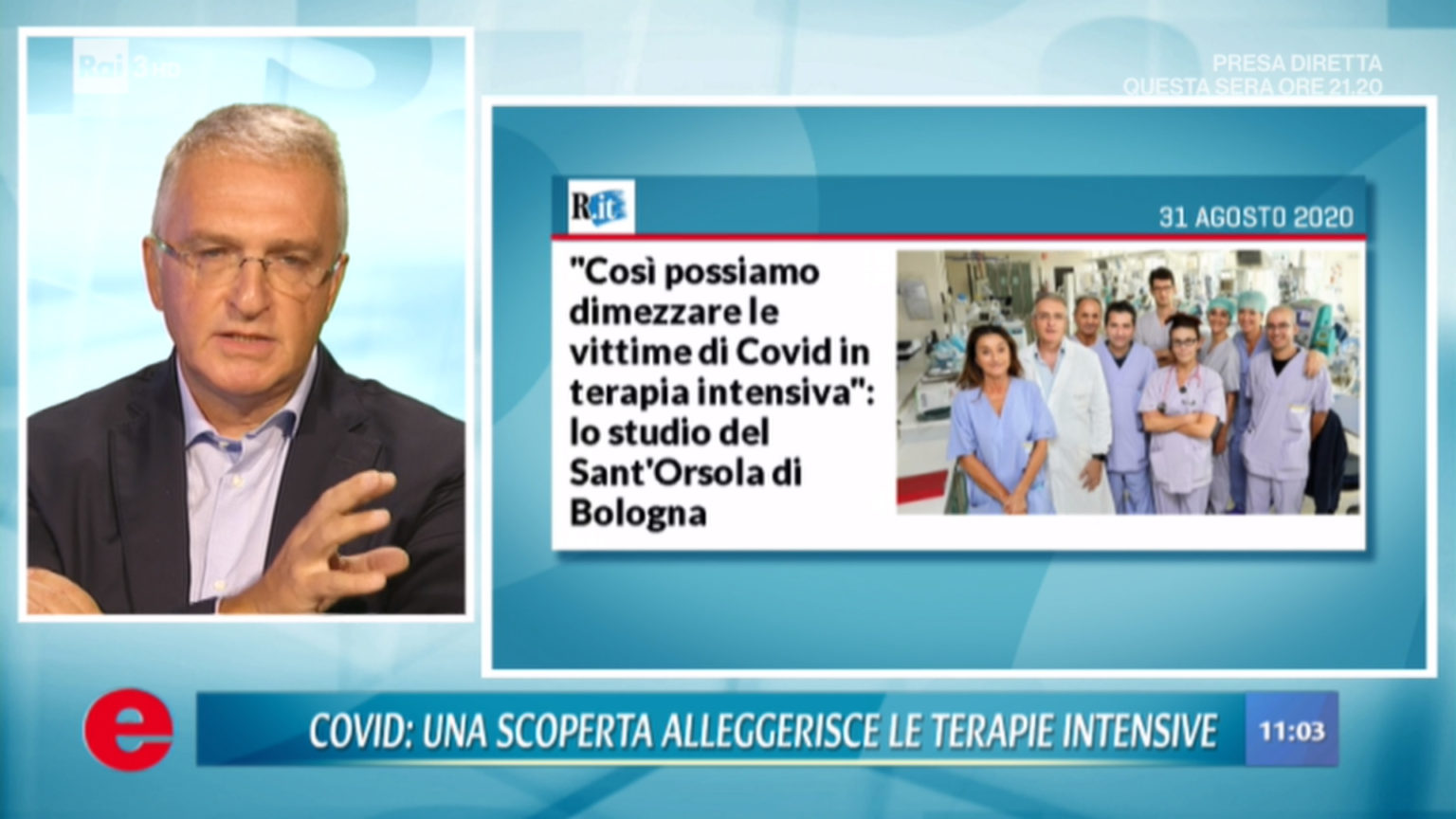 Elisir 7 settembre, Rai 3, diretta, conduttori, Mirabella, Rinaldi, puntate