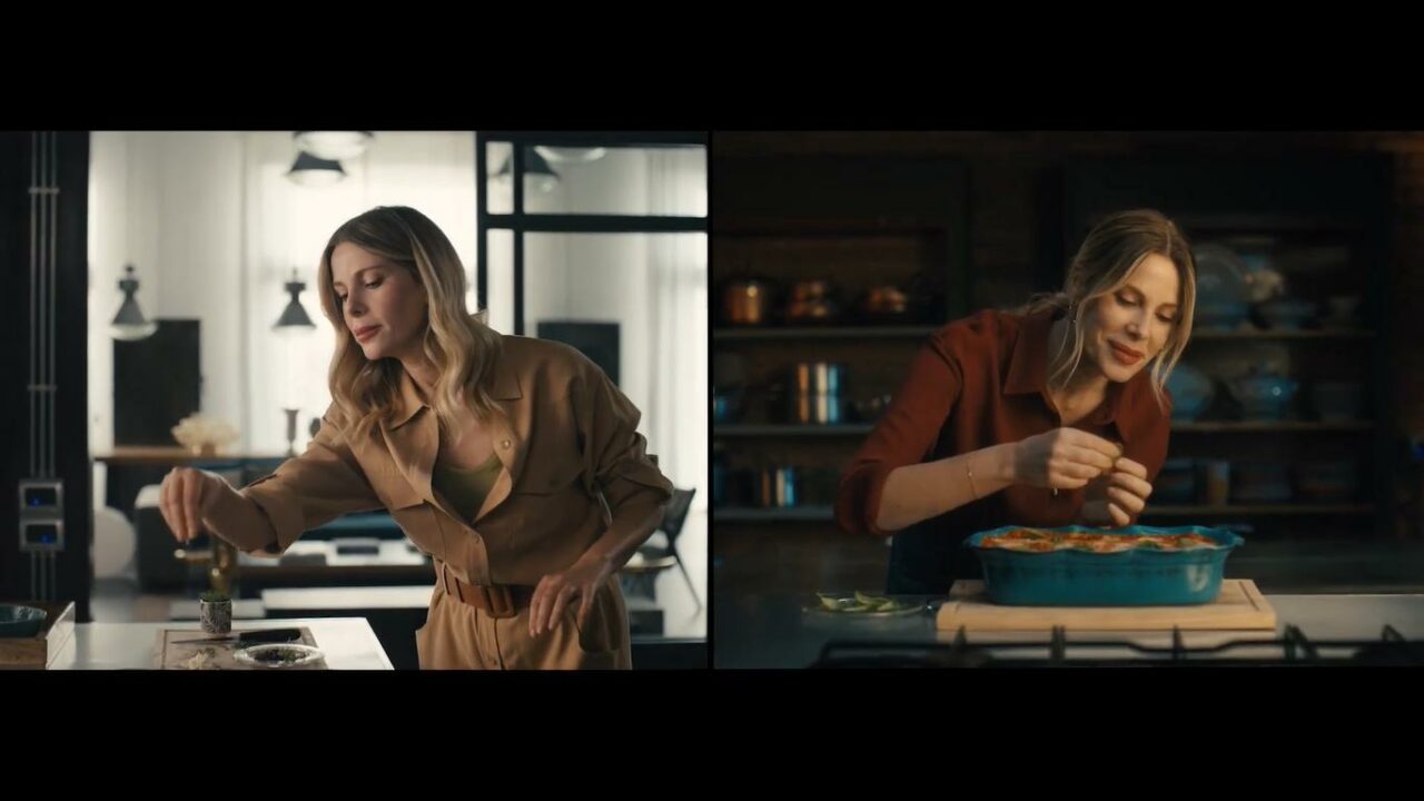 Spot Pasta Felicia, Alessia Marcuzzi, alimentiamo l'ottimismo