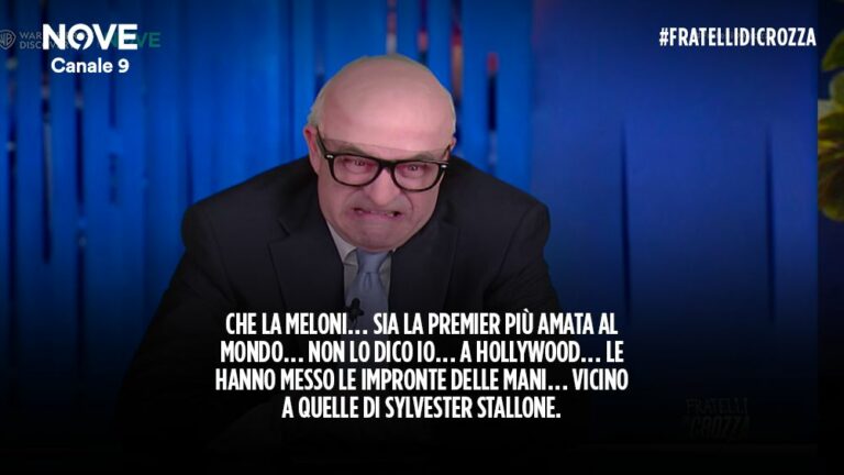 Fratelli di Crozza 11 ottobre, imitazioni, Giuli, Mario Sechi