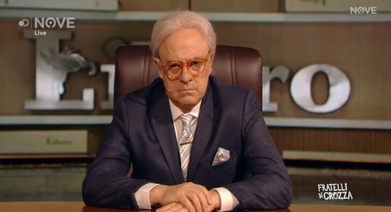 Fratelli di Crozza 1° novembre, Marina Berlusconi, Sorrentino, Feltri