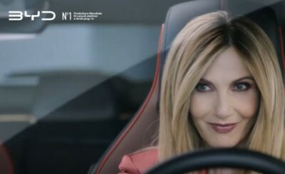 Pubblicità BYD 2024, recensione, descrizione, Lorella Cuccarini